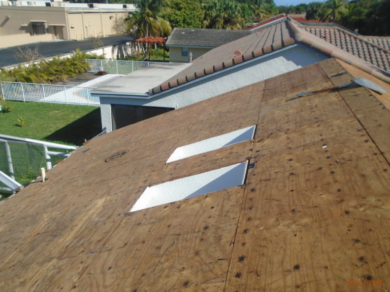 Red Tile Roof in Coral Springs — Miami General Contractor